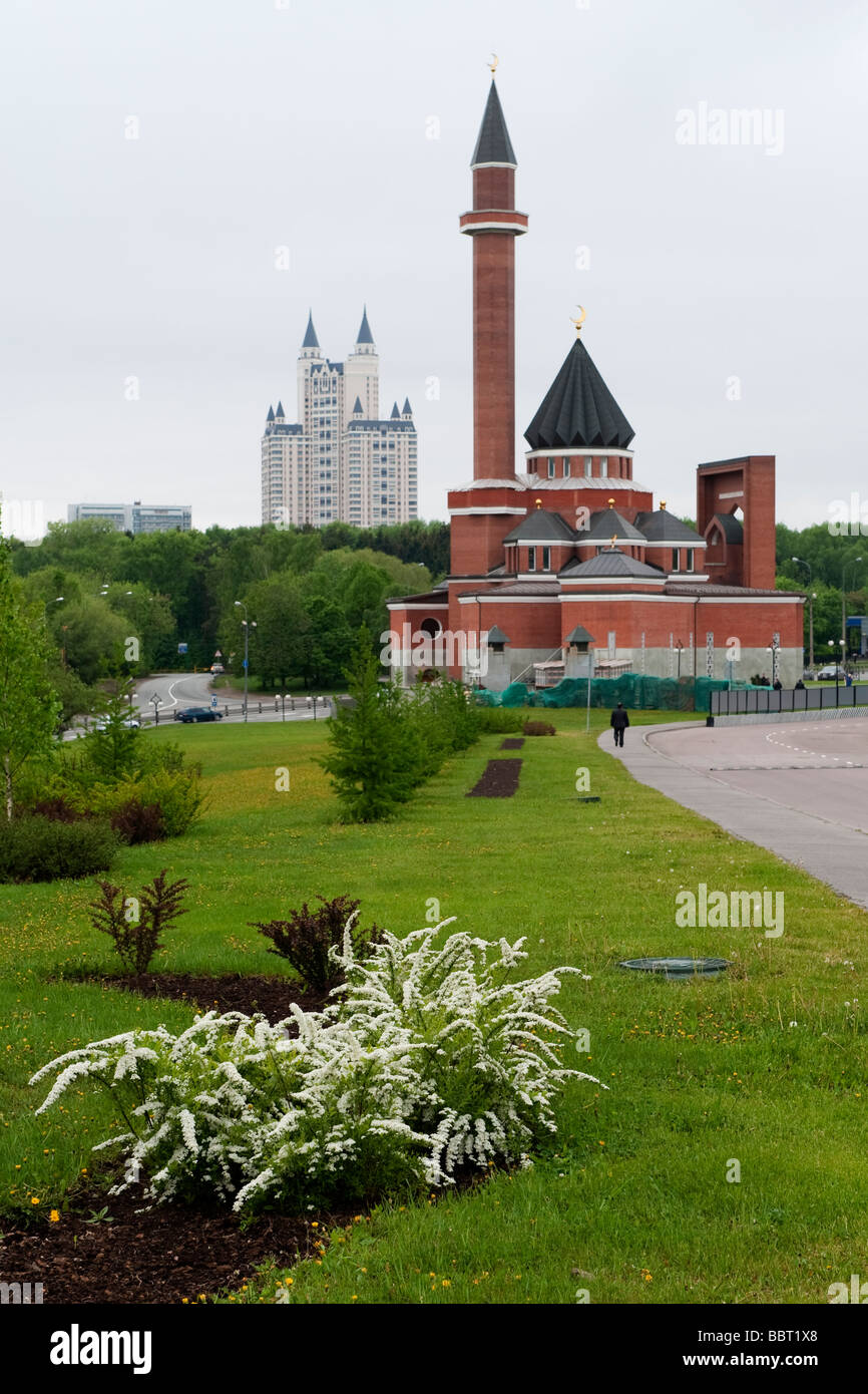 Memorial mosque (1995-1997), Park Pobedy, "Victory Park", Moscow ...