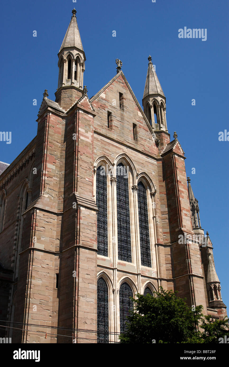worcester cathedral from the college green worcestershire uk Stock ...