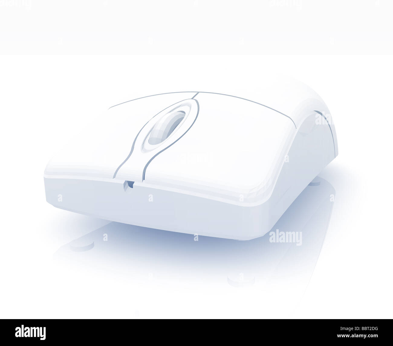Sleek computer mouse Cut Out Stock Images & Pictures - Alamy