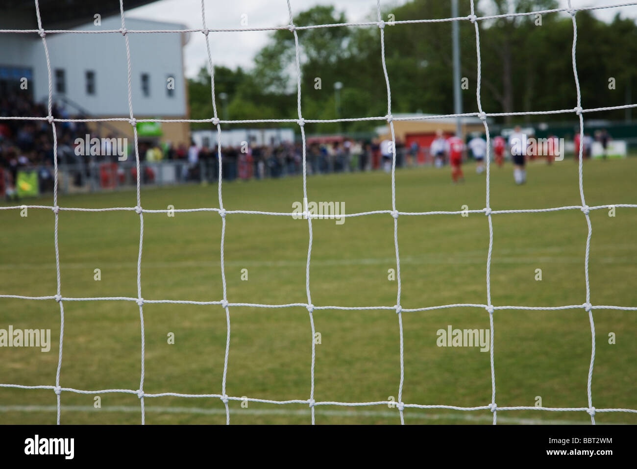 Football nets hi-res stock photography and images - Alamy
