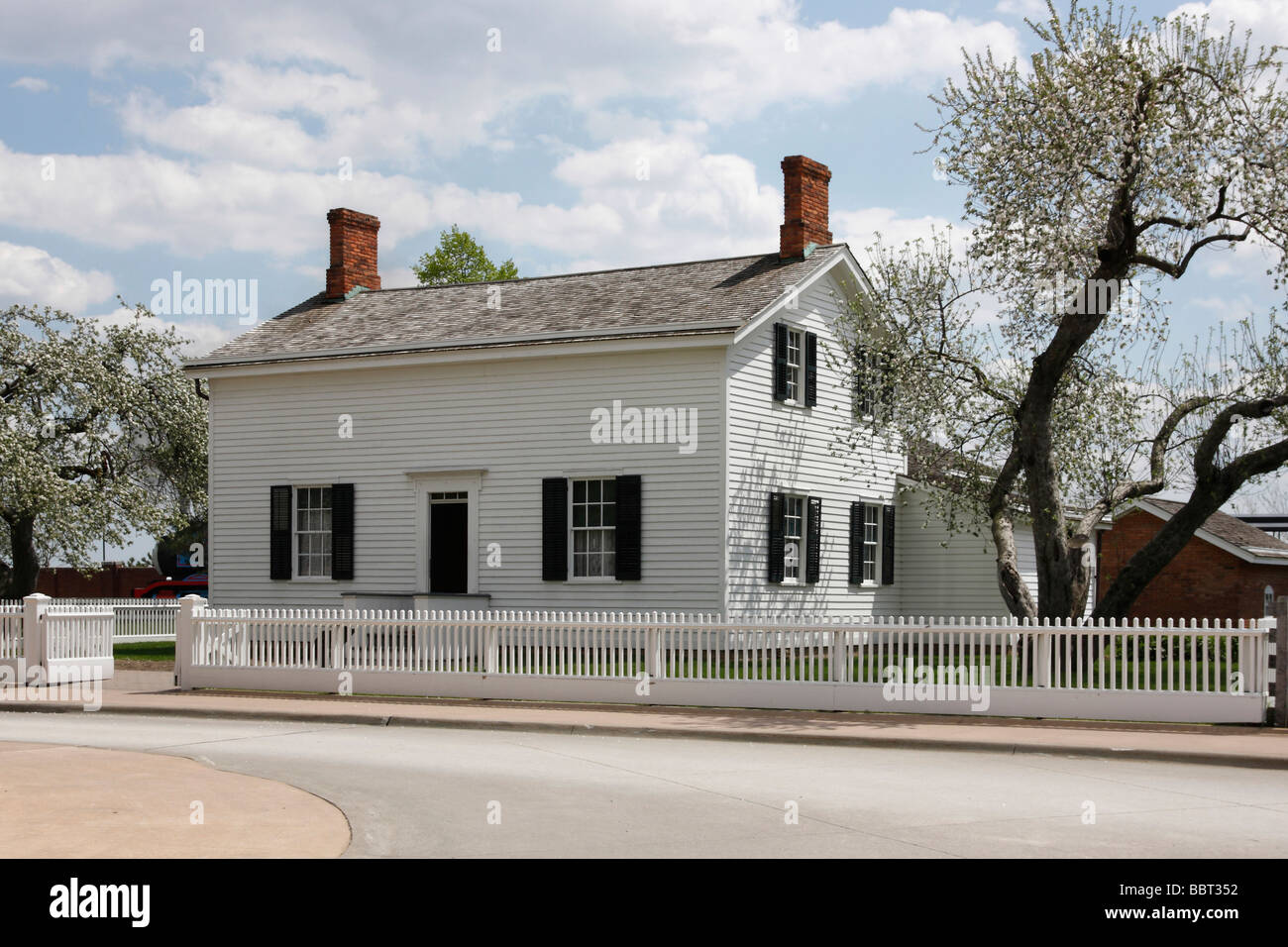 American historical farm house of Henry Ford in Greenfield Village ...