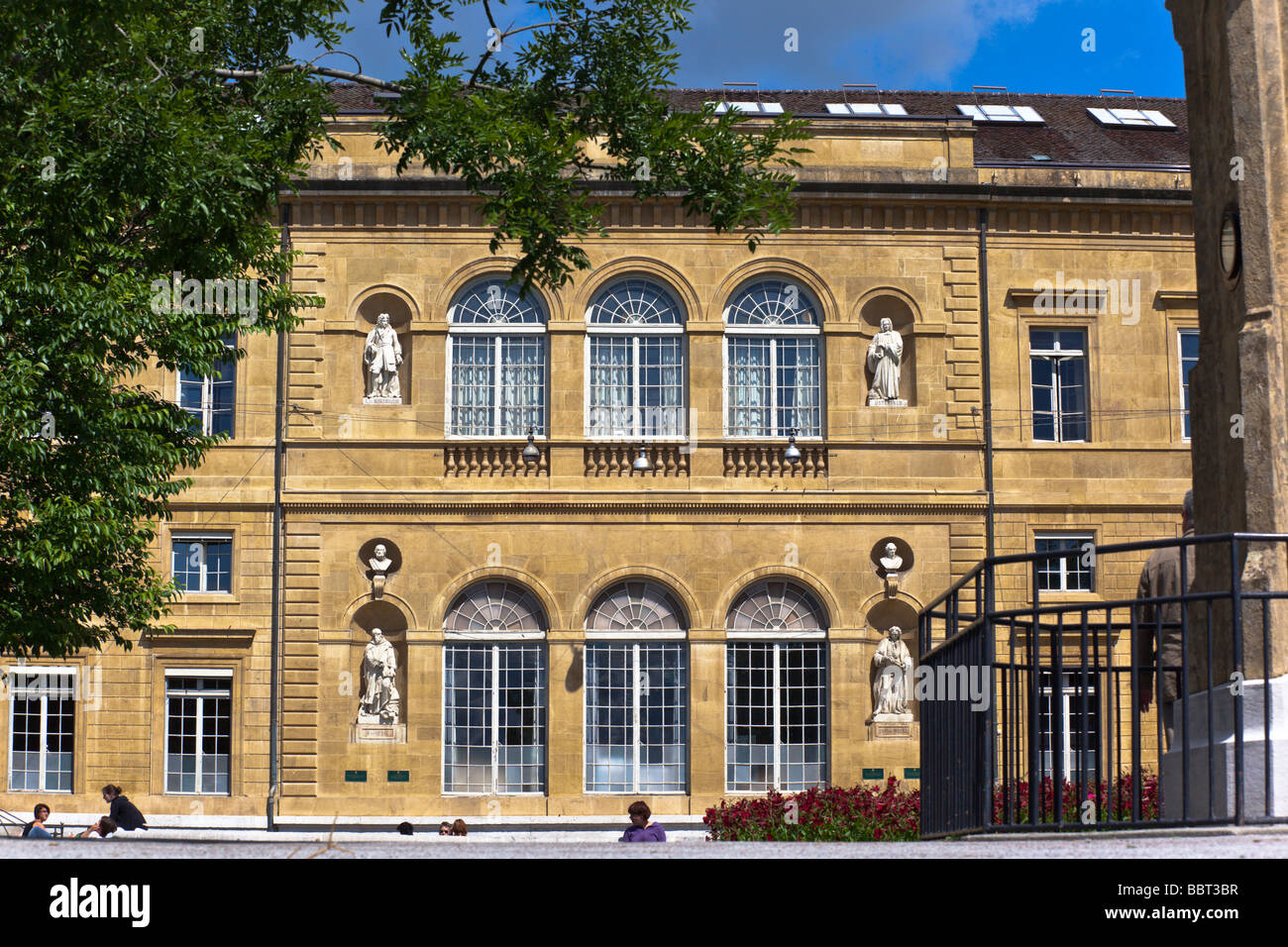 Norma Droz architecture city high school public building, Neuchatel ...