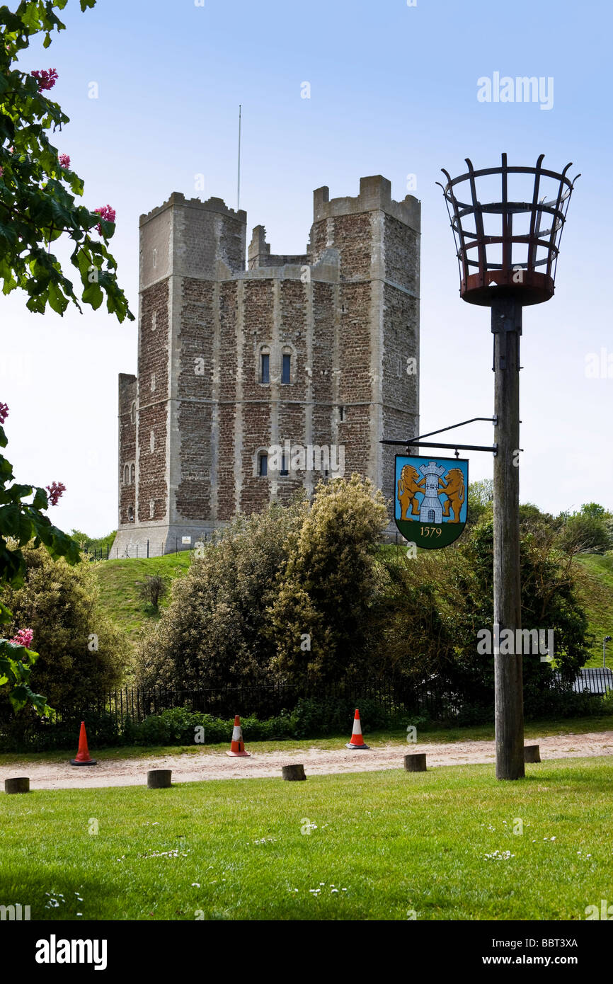 The 90-foot high Keep of the 12th Century Royal Castle built by Henry ...