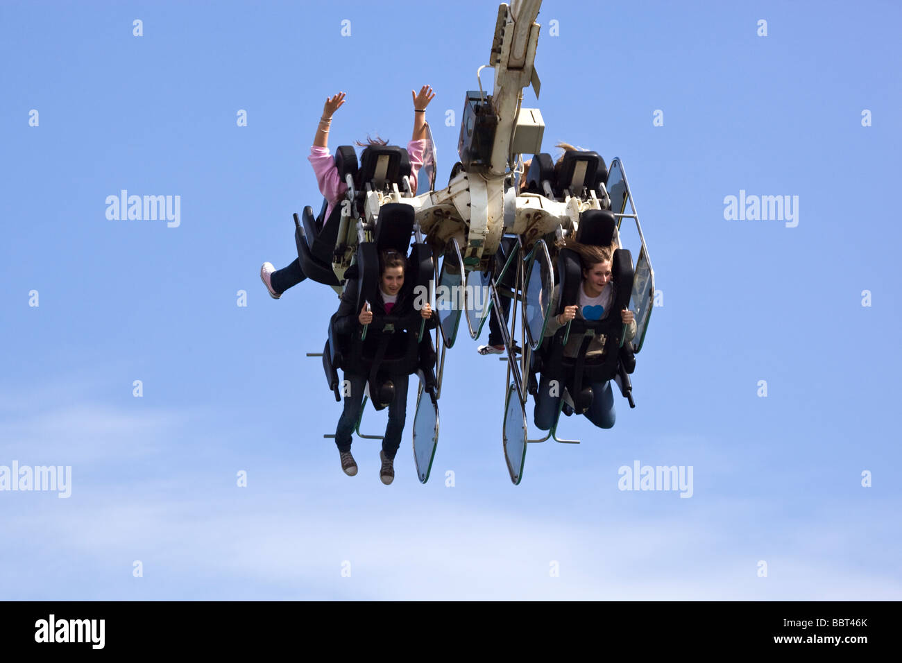 Funfair Ride Palace Pier Brighton Stock Photo - Alamy