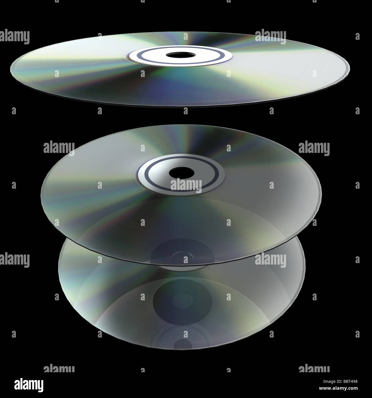 Data information storage on optical media cd dvd Stock Photo - Alamy