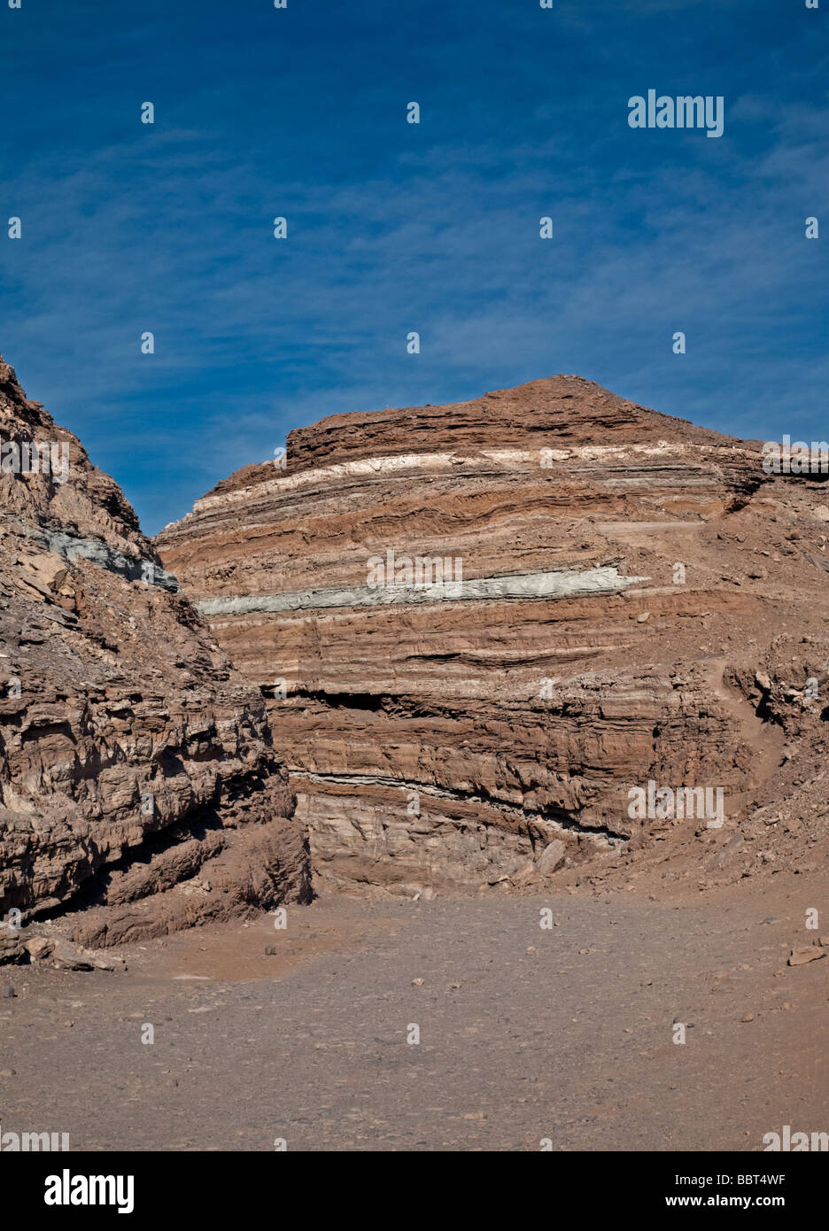 Valley of the Dinosaurs/Death Valley, Atacama Desert, Chile Stock Photo ...