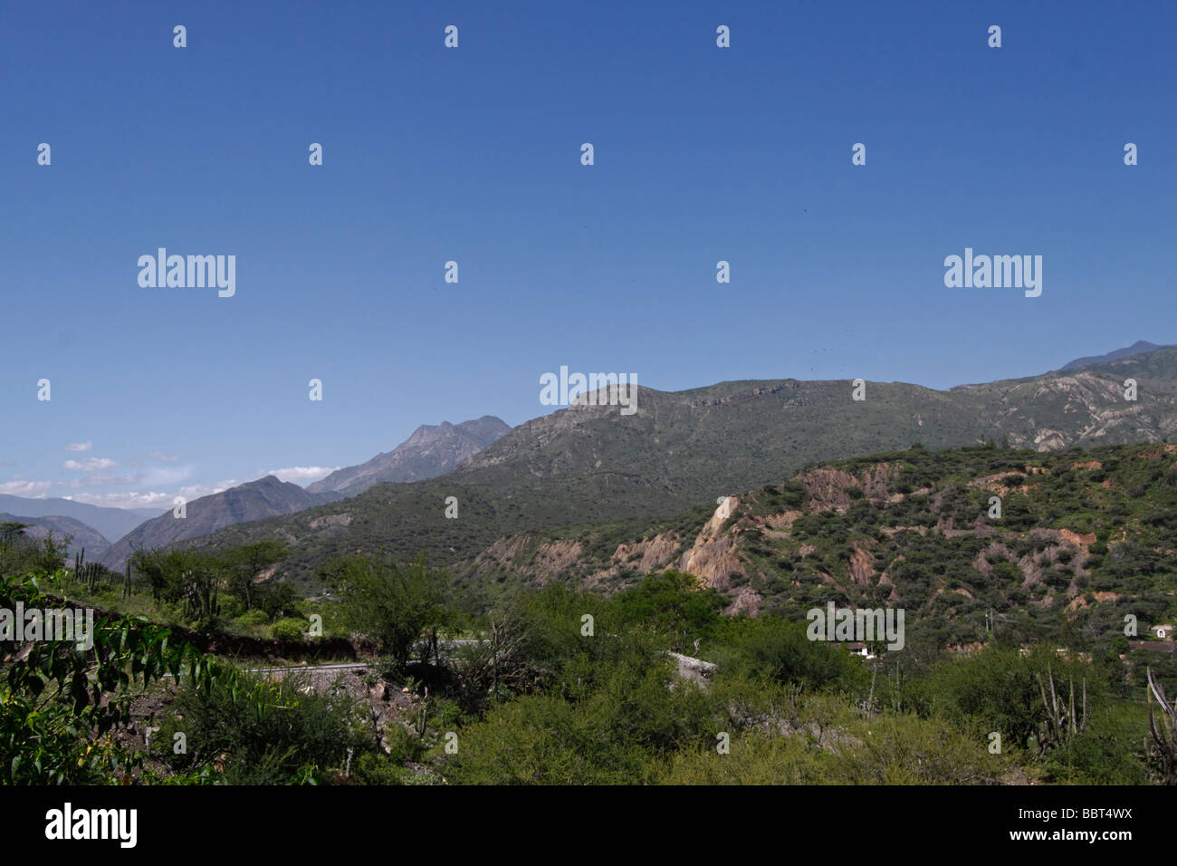 Panorama of Soatá plateaus. Boyacá, Colombia, South America Stock Photo ...