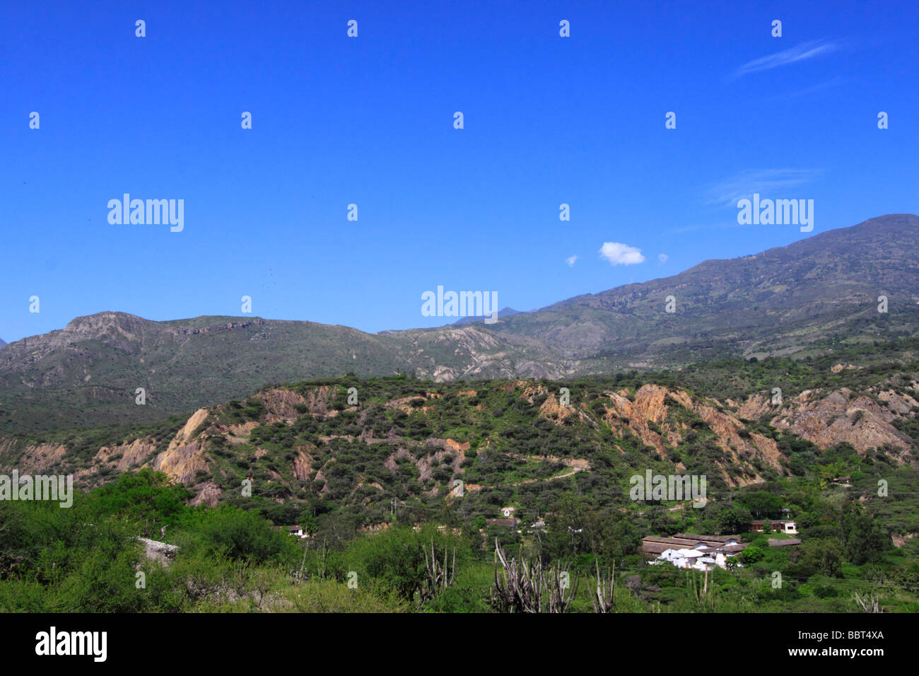 Panorama of Soatá plateaus. Boyacá, Colombia, South America Stock Photo ...