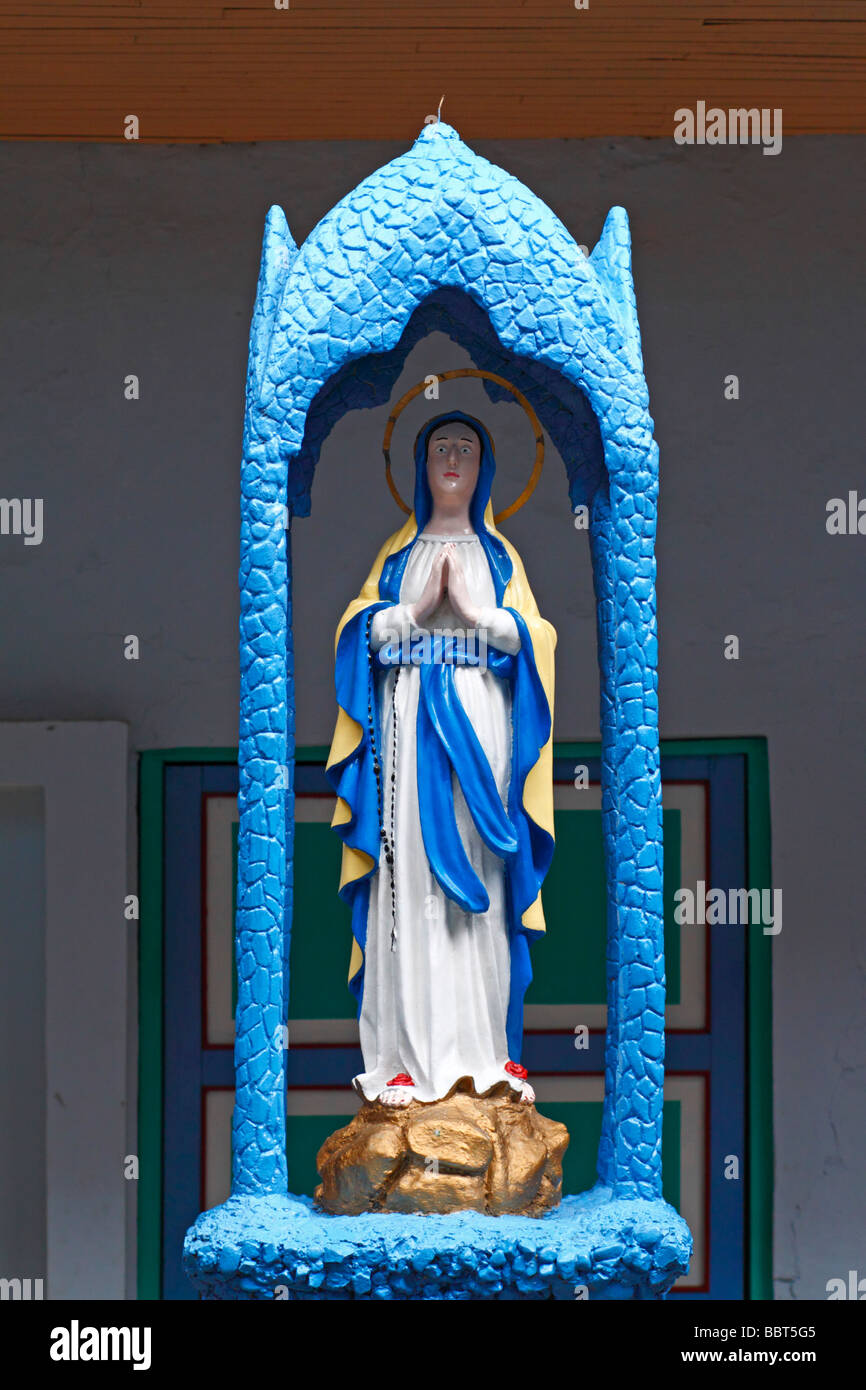 little Holy Mary statue, El Cocuy, Boyacá, Colombia, South America ...