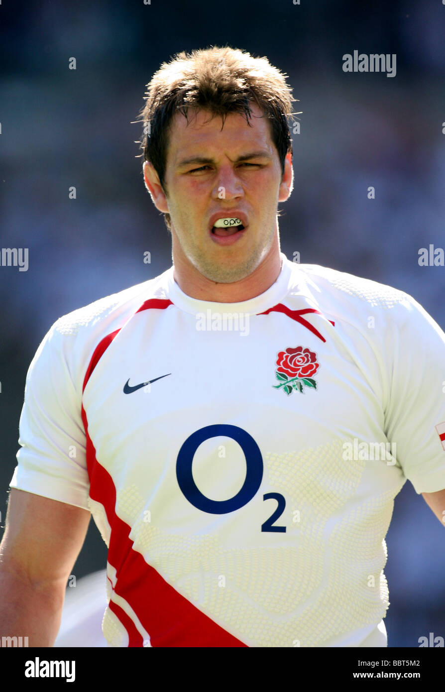 LOUIS DEACON ENGLAND & LEICESTER TIGERS RU TWICKENHAM MIDDLESEX ENGLAND ...