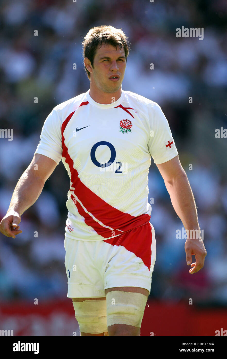 LOUIS DEACON ENGLAND & LEICESTER TIGERS RU TWICKENHAM MIDDLESEX ENGLAND ...