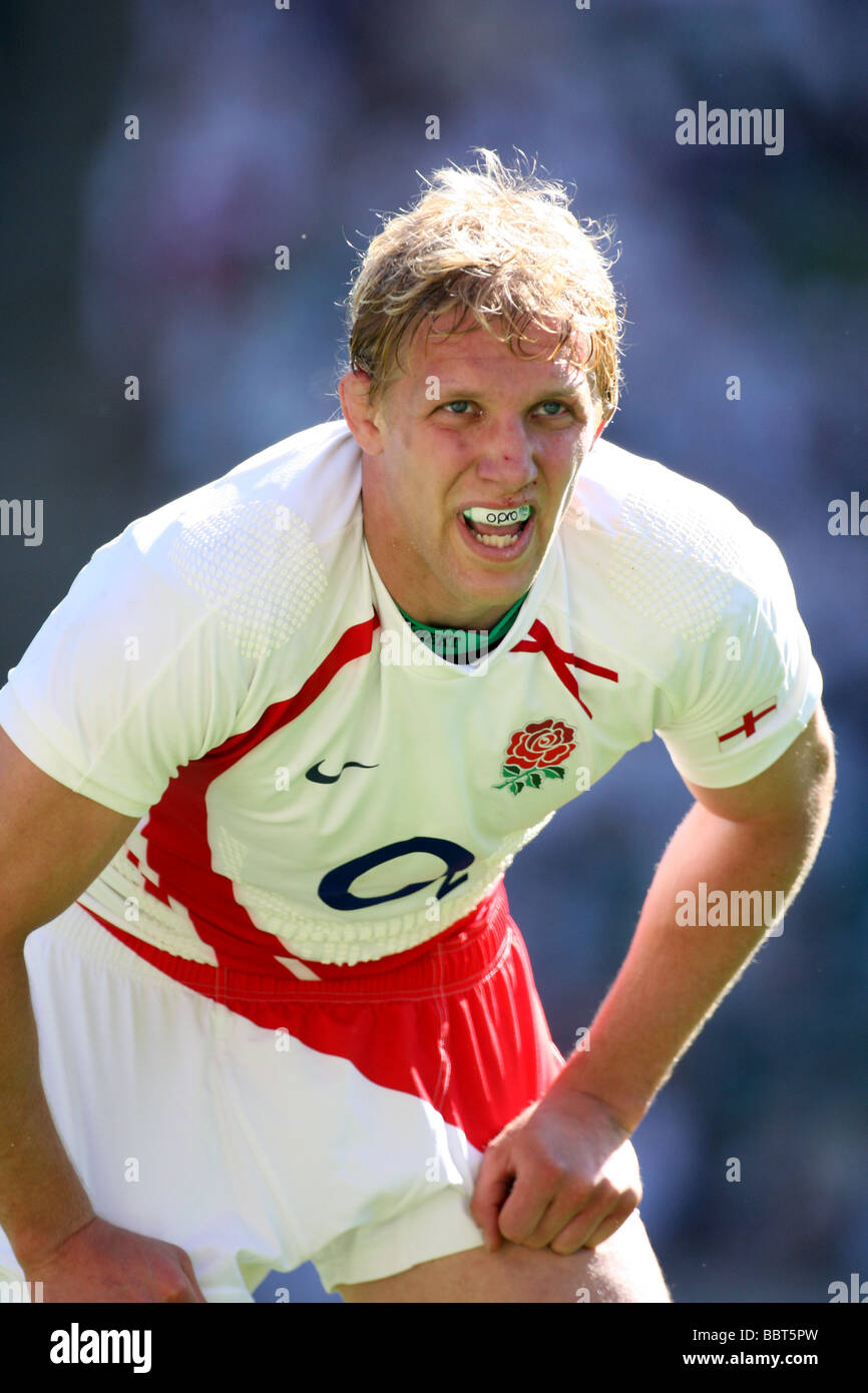 LEWIS MOODY ENGLAND & LEICESTER TIGERS RU TWICKENHAM MIDDLESEX ENGLAND ...