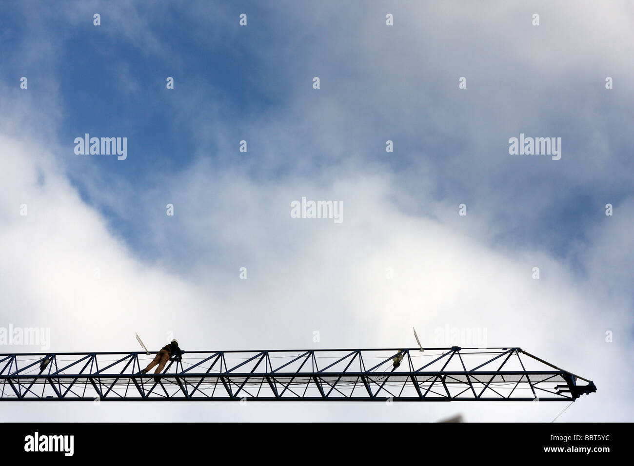 Crane boom arm hi-res stock photography and images - Alamy