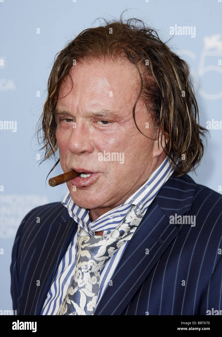 MICKEY ROURKE THE WRESTLER PHOTOCALL. 65TH VENICE FILM FESTIVAL LIDO ...