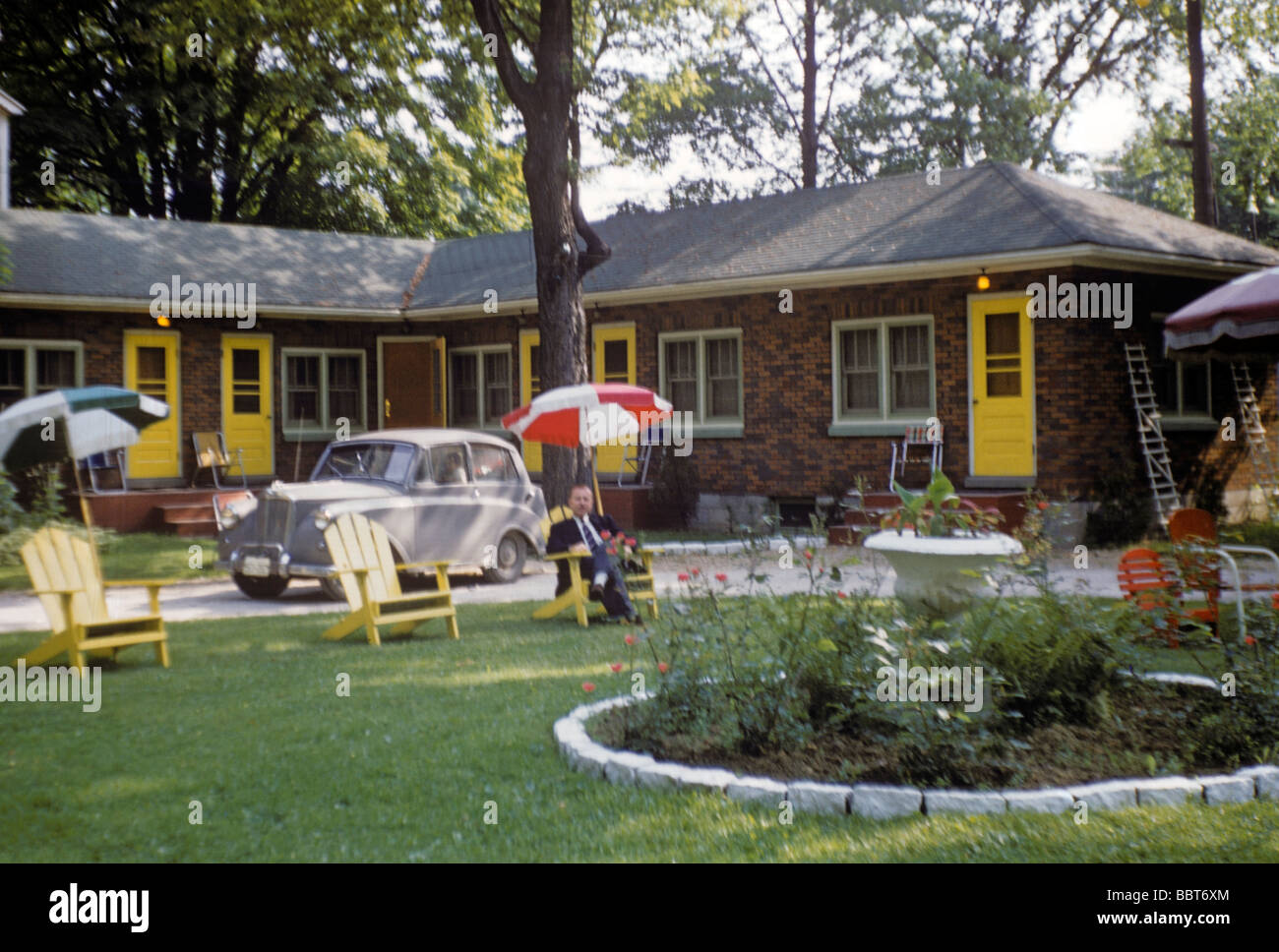 1950s motel hi-res stock photography and images - Alamy