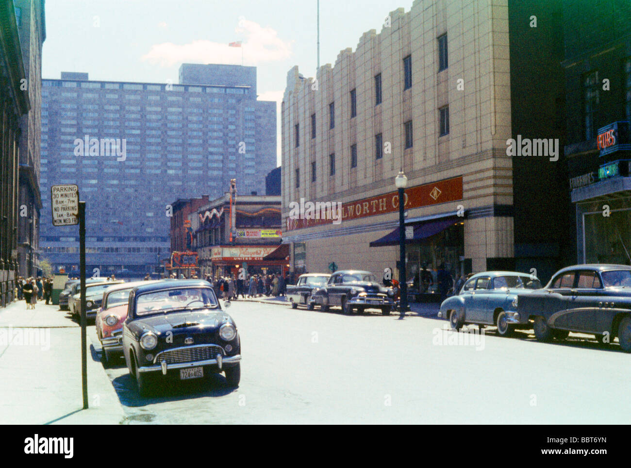 Woolworths 1950s hi-res stock photography and images - Alamy