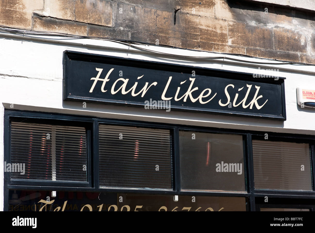Hair salon sign hi-res stock photography and images - Alamy