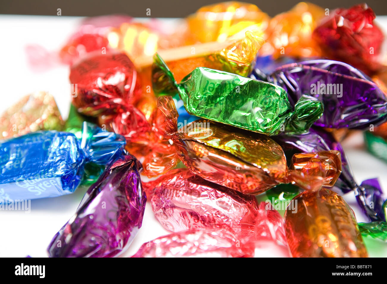 Colourful sweets nuts hi-res stock photography and images - Alamy