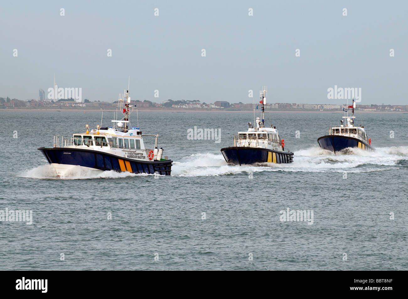 Southamptons Interceptor 55 Harbour Master Patrol Boat Stock Photo - Alamy