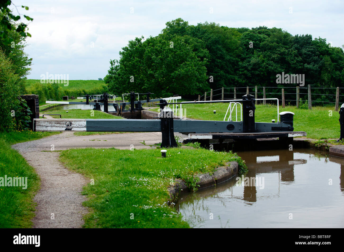 Tyrley locks hi-res stock photography and images - Alamy
