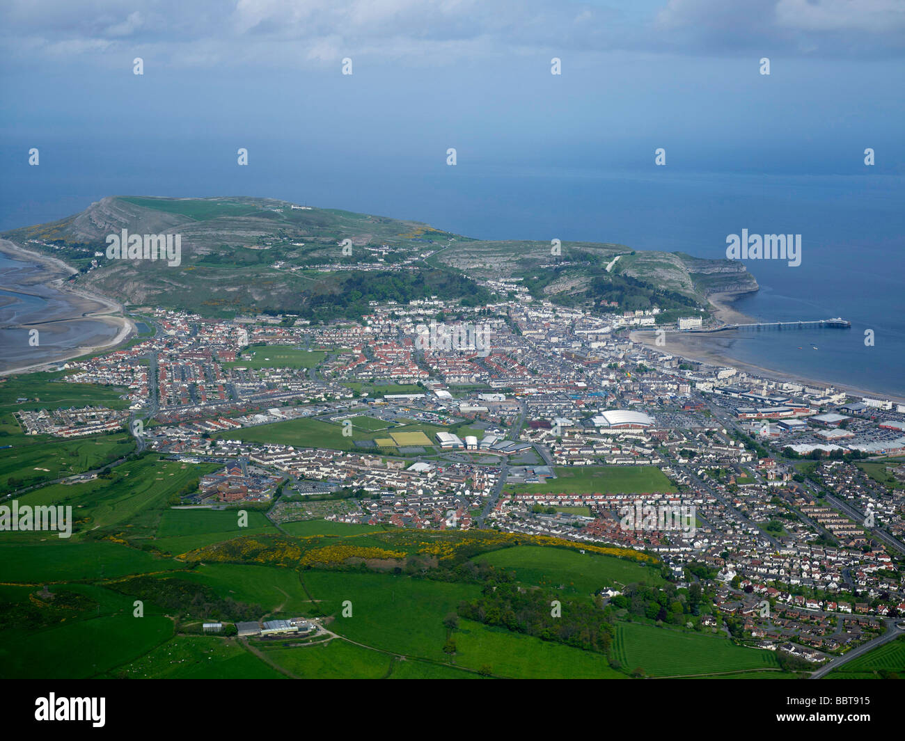 LLandudno and the Great Orme, North Wales, UK Stock Photo - Alamy