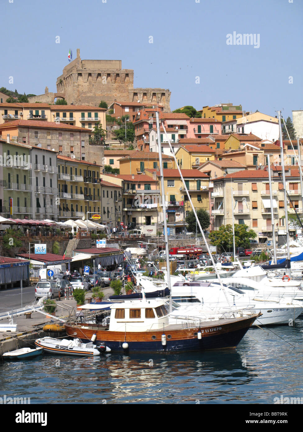 Port, Porto Santo Stefano, Tuscany, Italy Stock Photo - Alamy