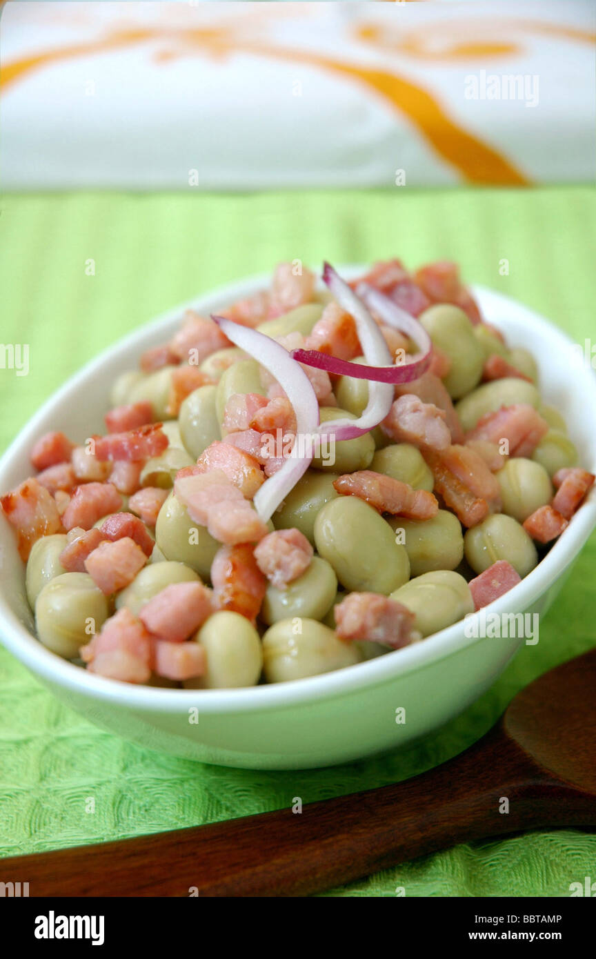 Fave al guanciale, Italy Stock Photo - Alamy