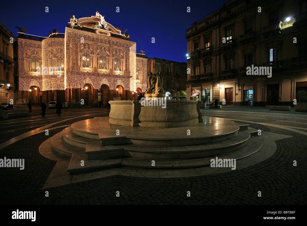 Teatro Massimo, Catania, Sicily, Italy Stock Photo - Alamy