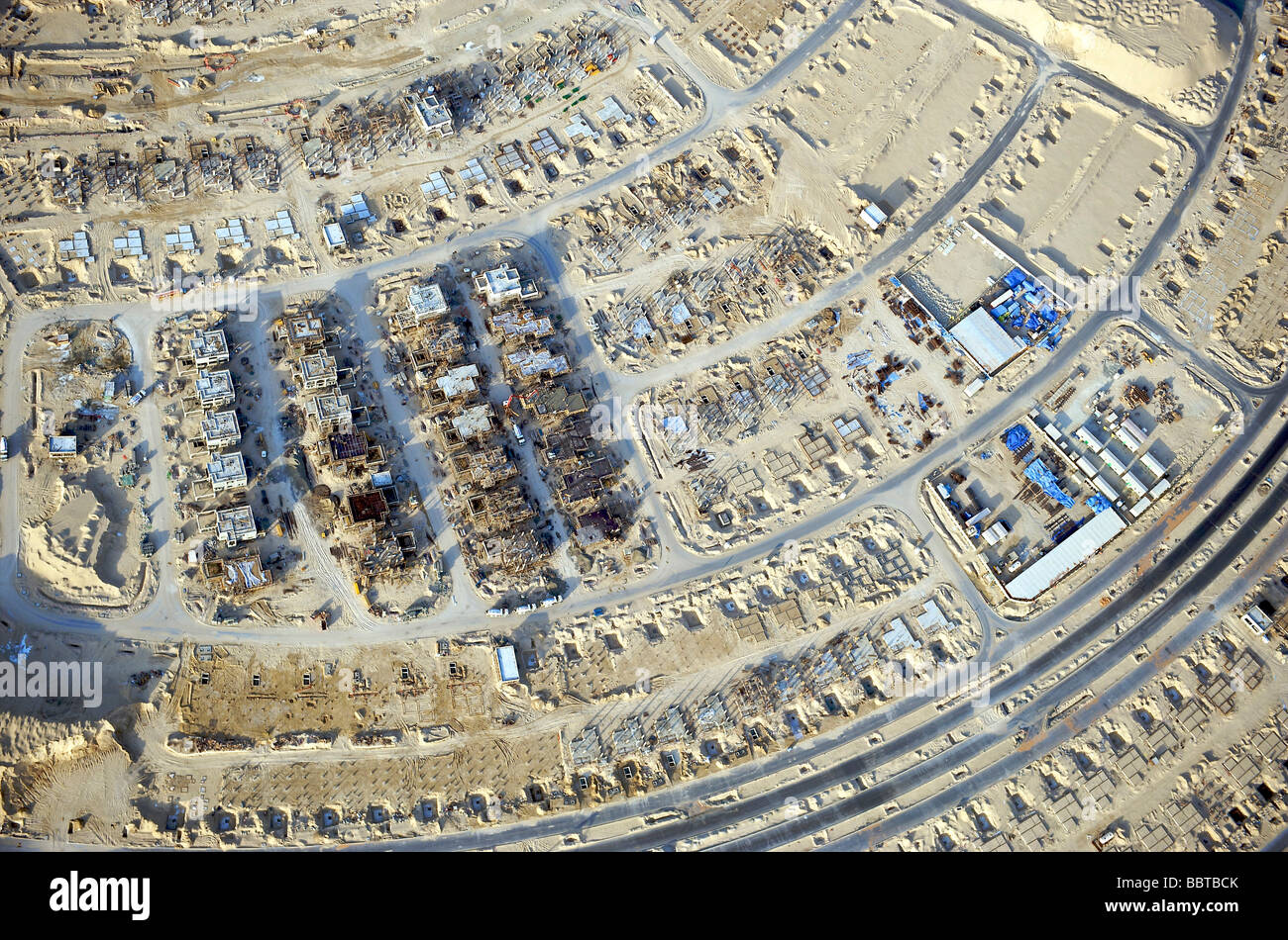 Dubai Jumeirah land development Stock Photo - Alamy