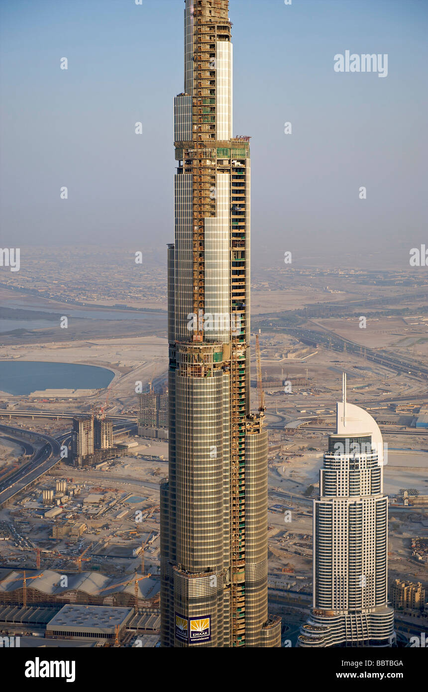 Dubai Burj Dubai the tallest building in the world Stock Photo - Alamy