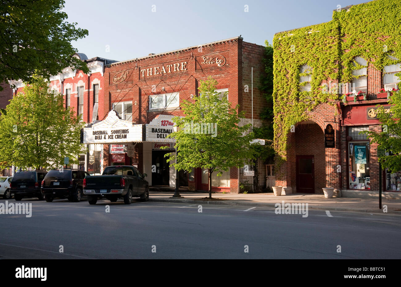 Main Street, Cooperstown, New York, USA Stock Photo - Alamy