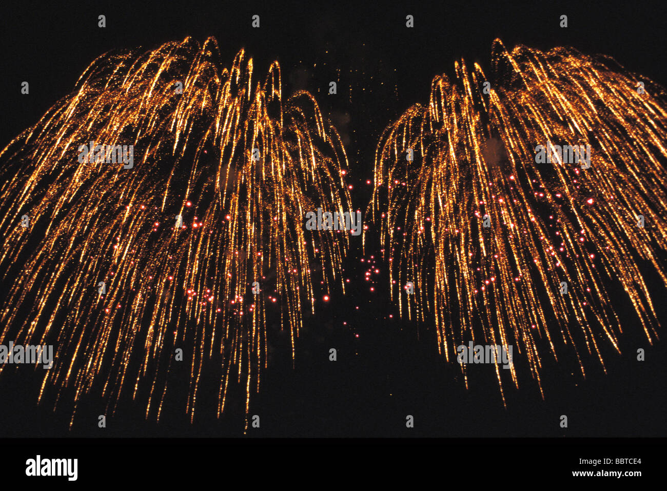 Exploding colourful rocket cracker hi-res stock photography and images ...