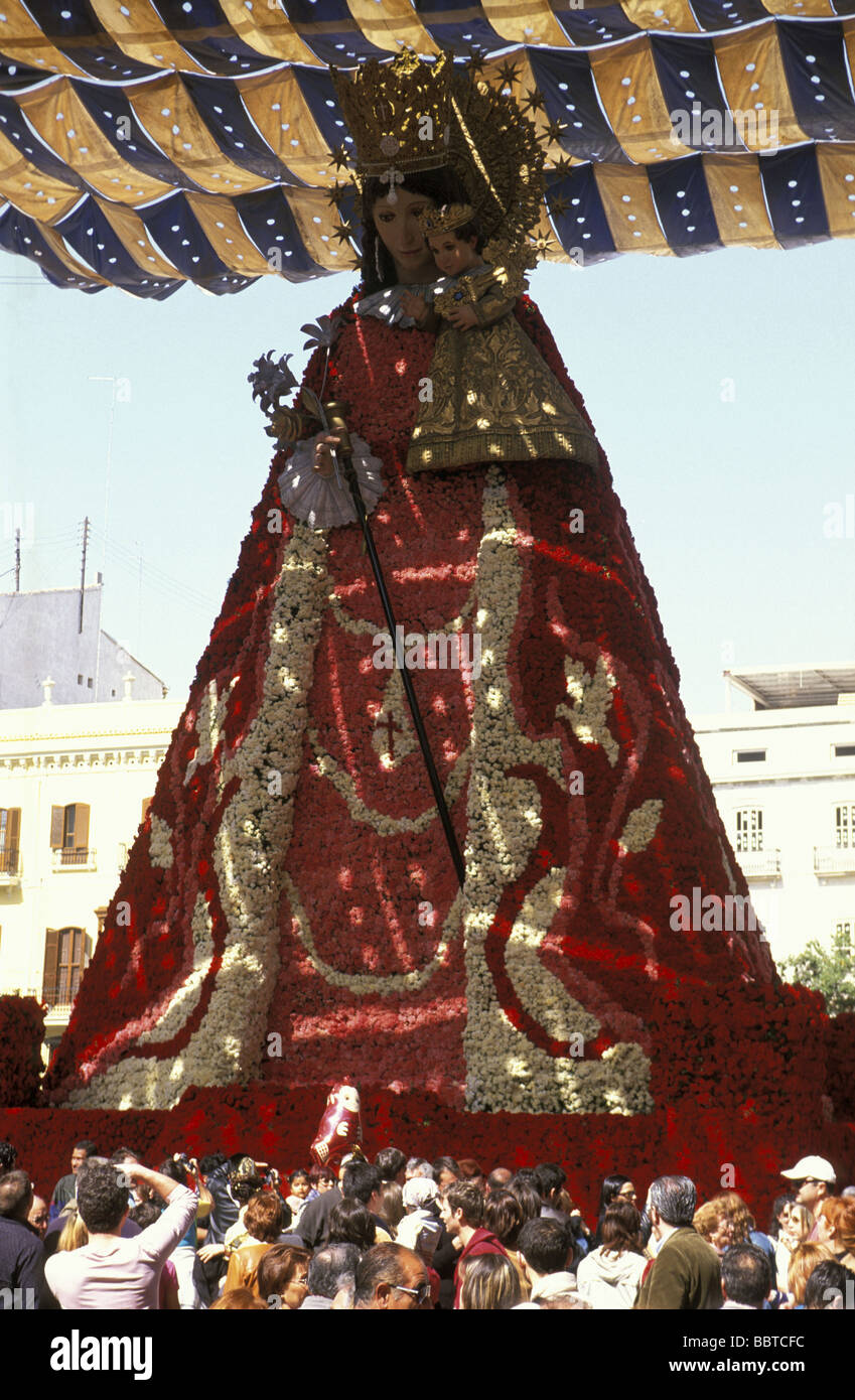 Valencia large wooden replica of Our Lady of the Abandoned or Nuestra ...