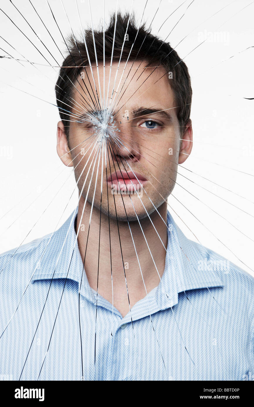 Person with cracked head hi-res stock photography and images - Alamy