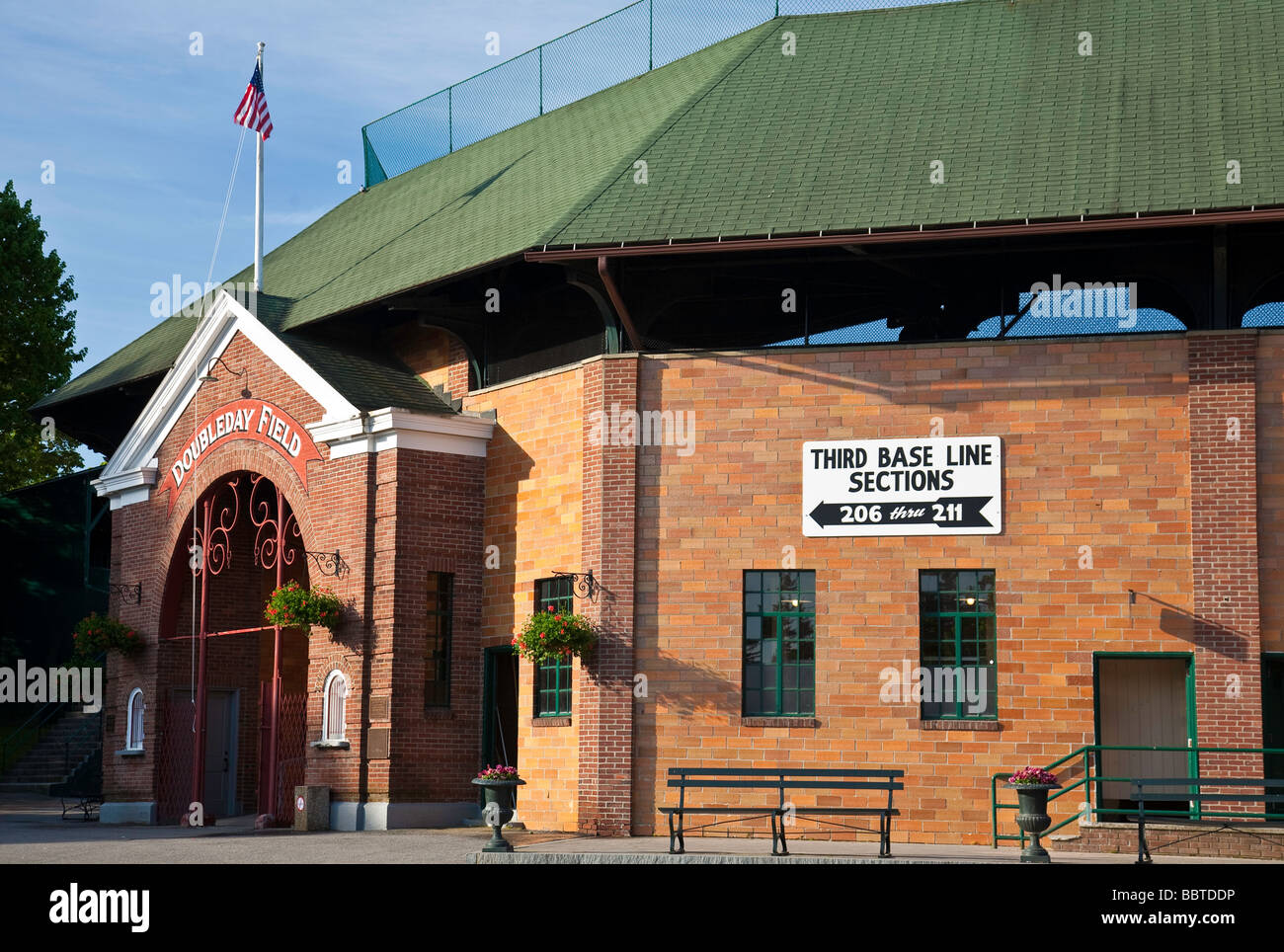 Doubleday Field, Cooperstown, NY Stock Photo - Alamy