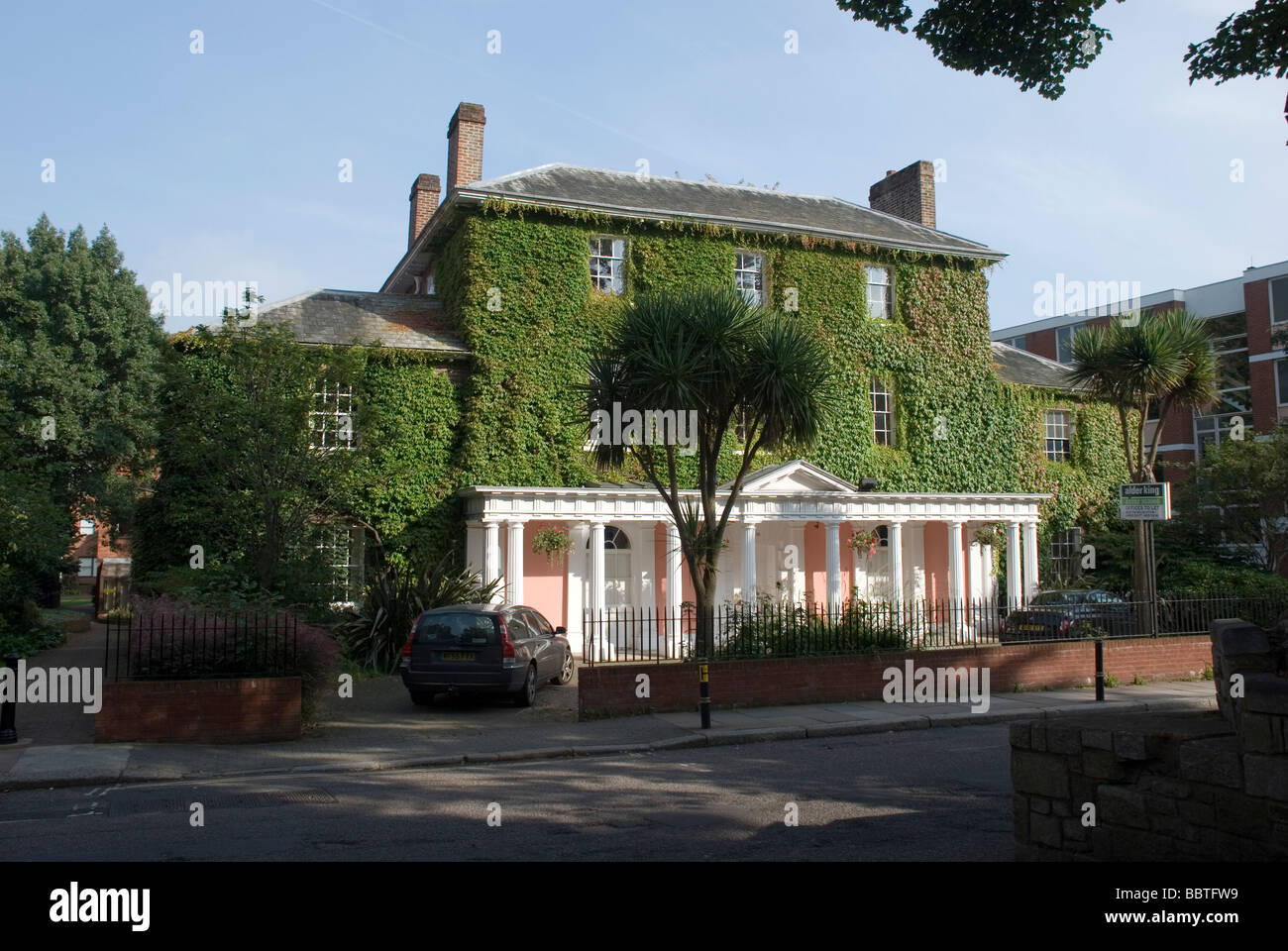 Southernhay in Exeter Devon Stock Photo - Alamy