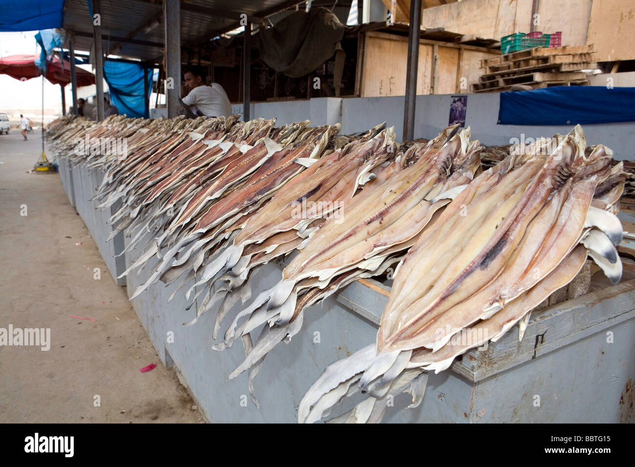Fish market, Al Mukalla, Yemen, Middle East Stock Photo - Alamy