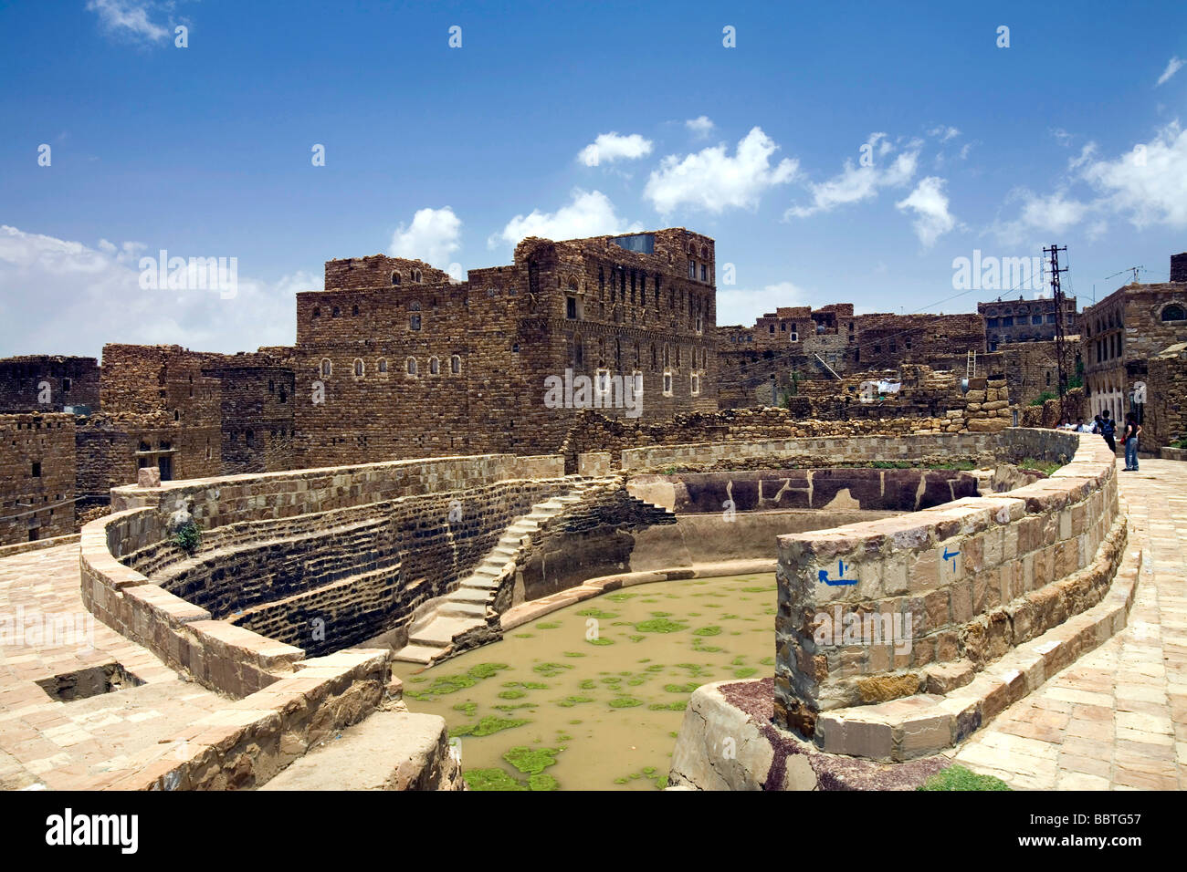 Old cistern, Thulla, Yemen, Middle East Stock Photo - Alamy