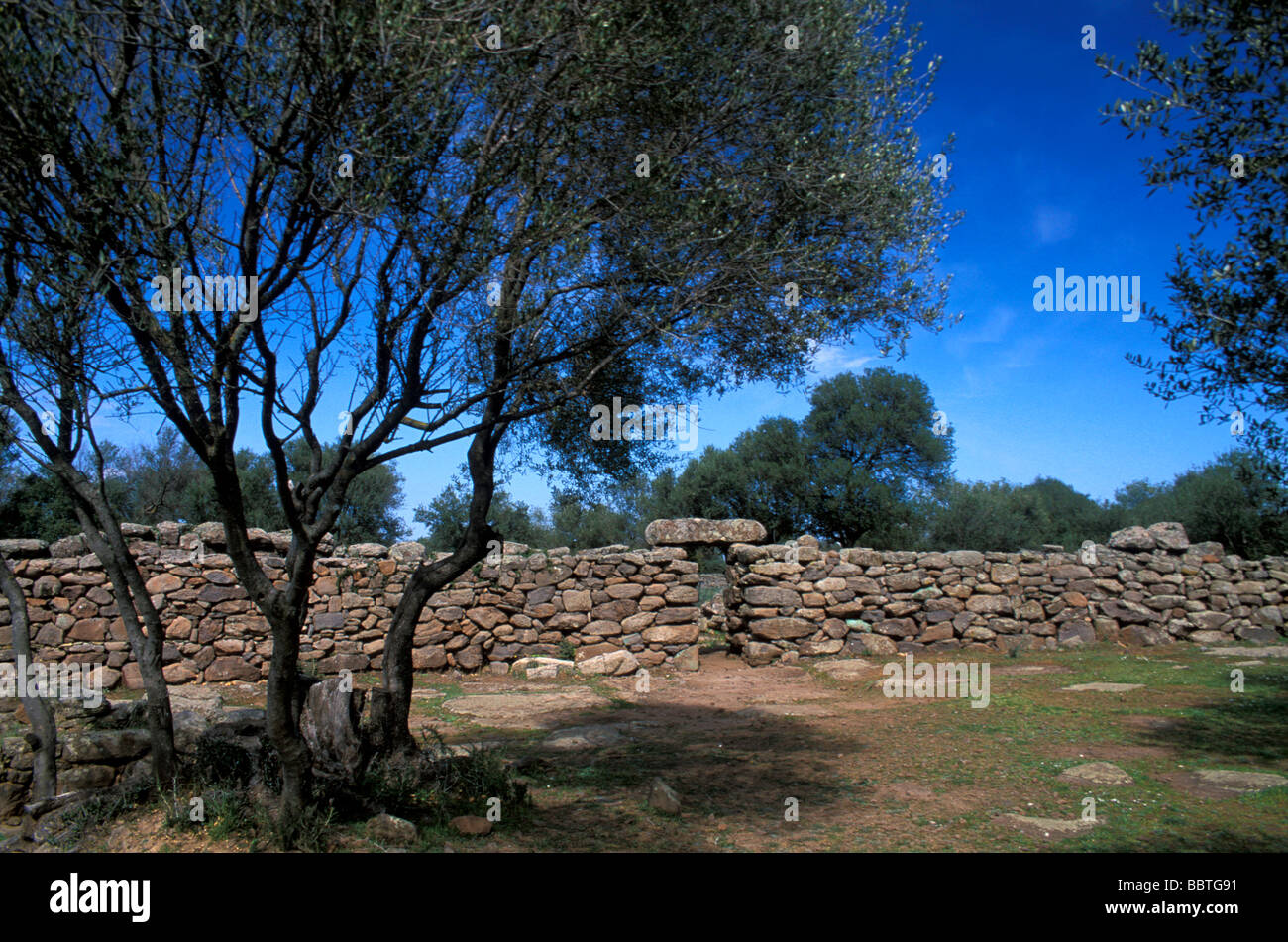 Serra Orrios village, Dorgali, Sardinia, Italy Stock Photo - Alamy