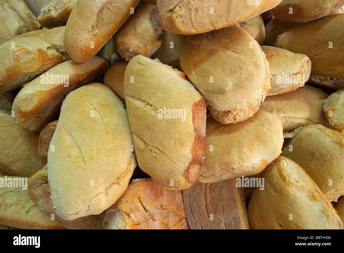 Bread, Naples, Campania, Italy Stock Photo - Alamy
