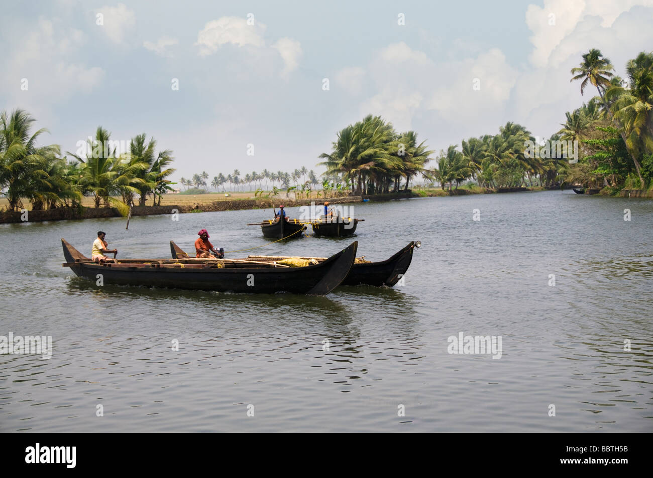 Indian Village boats Stock Photo - Alamy