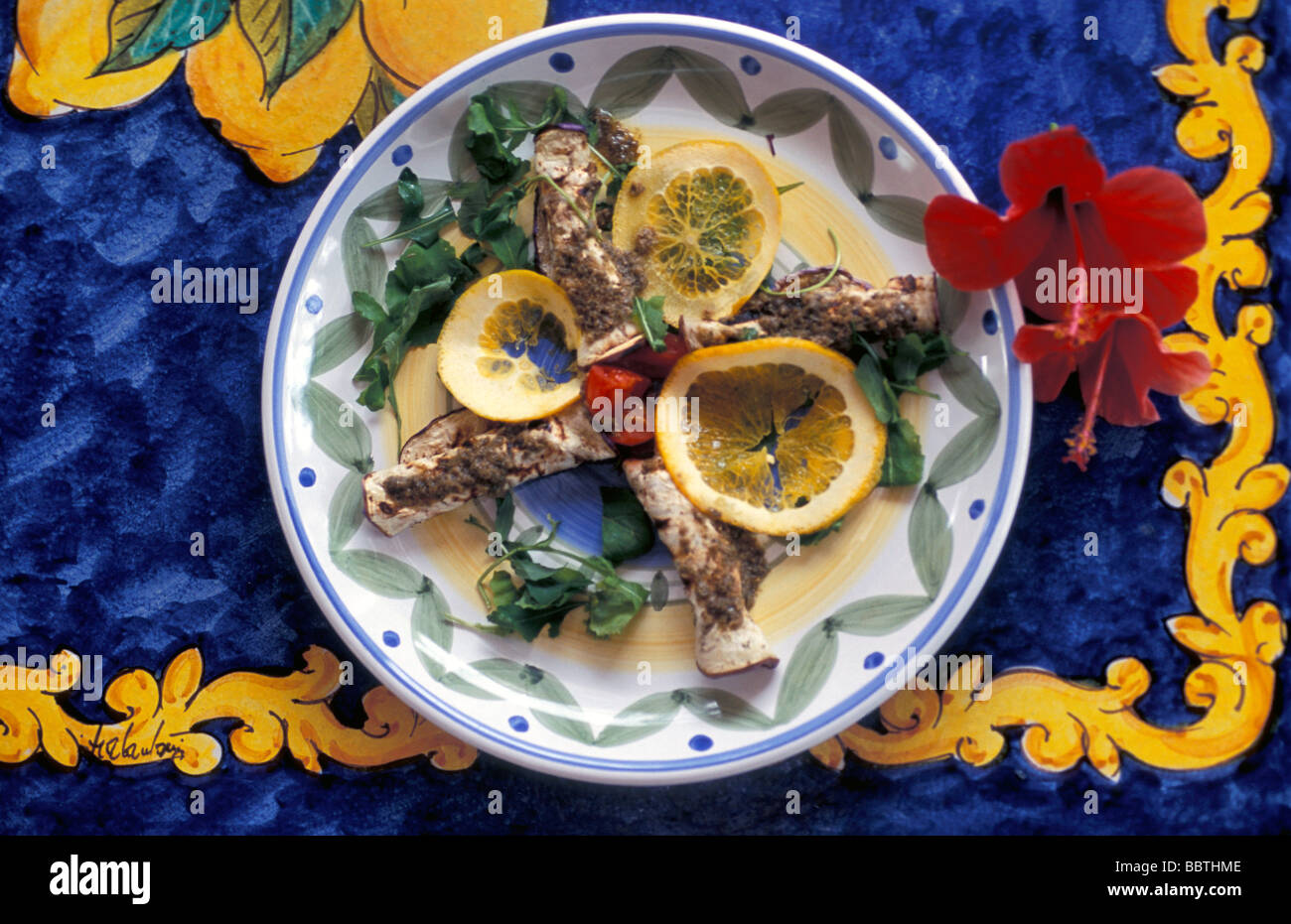 Panarea island italy da pina restaurant hi-res stock photography and ...