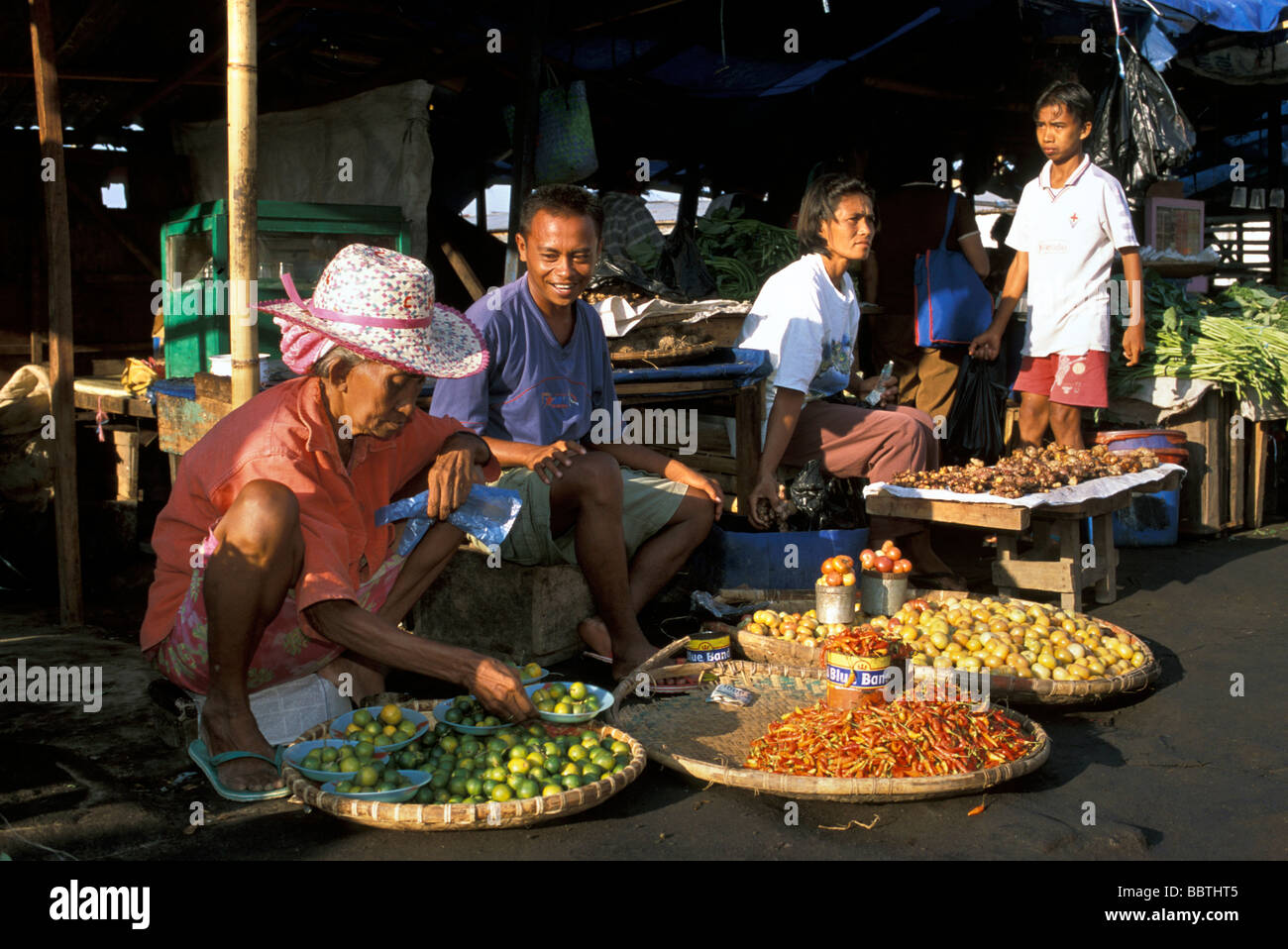 Market, Manado, Sulawesi island, Sunda Islands, Indonesia Stock Photo ...