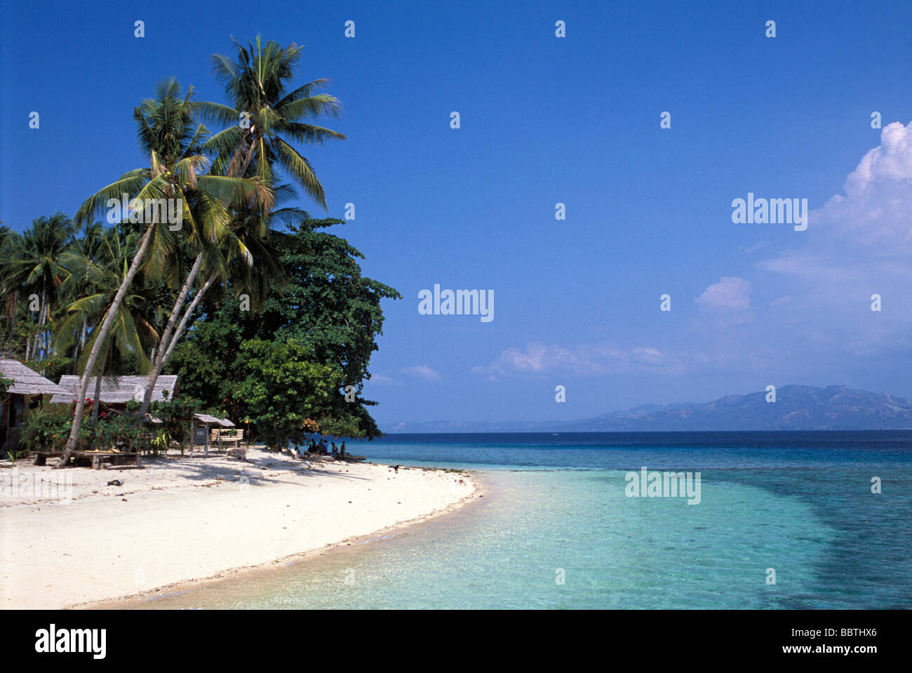 Beach, Manado, Sulawesi island, Sunda Islands, Indonesia Stock Photo ...