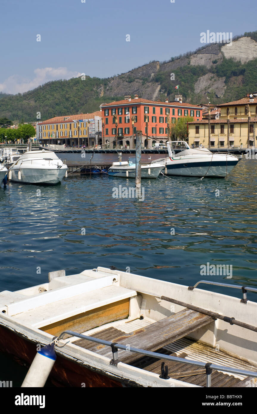 Village view, Sarnico, Lombardy, Italy Stock Photo - Alamy