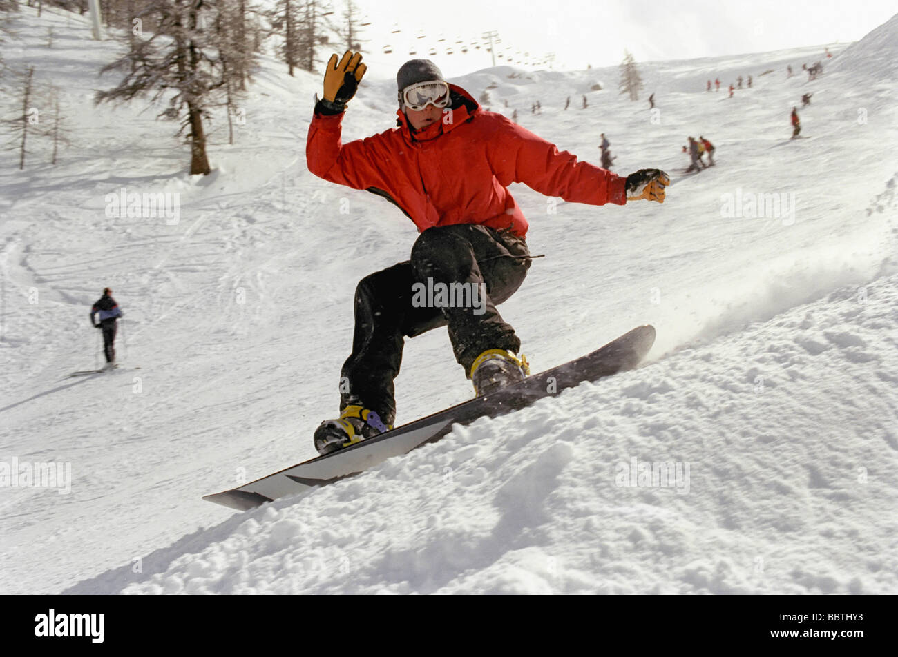 Snowboard group 20 years hi-res stock photography and images - Alamy