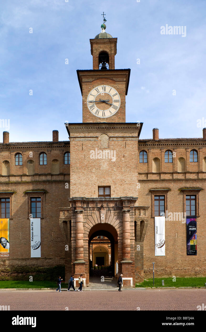 Castello dei Pio, Carpi, Emilia Romagna, Italy Stock Photo - Alamy