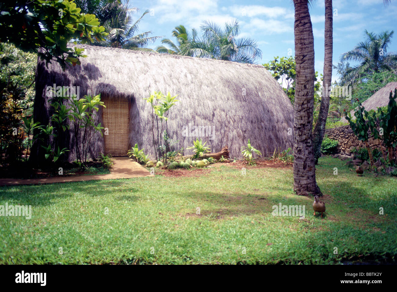 Polynesian Cultural Centre, O'ahu island, Hawaii, United States of ...