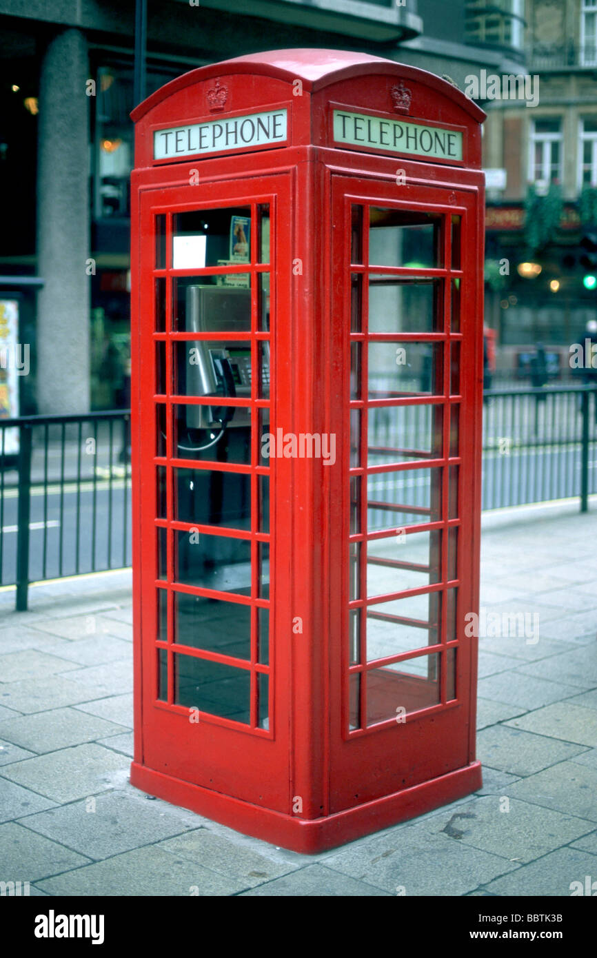 Telephone box, London, England, United Kingdom, Europe Stock Photo - Alamy