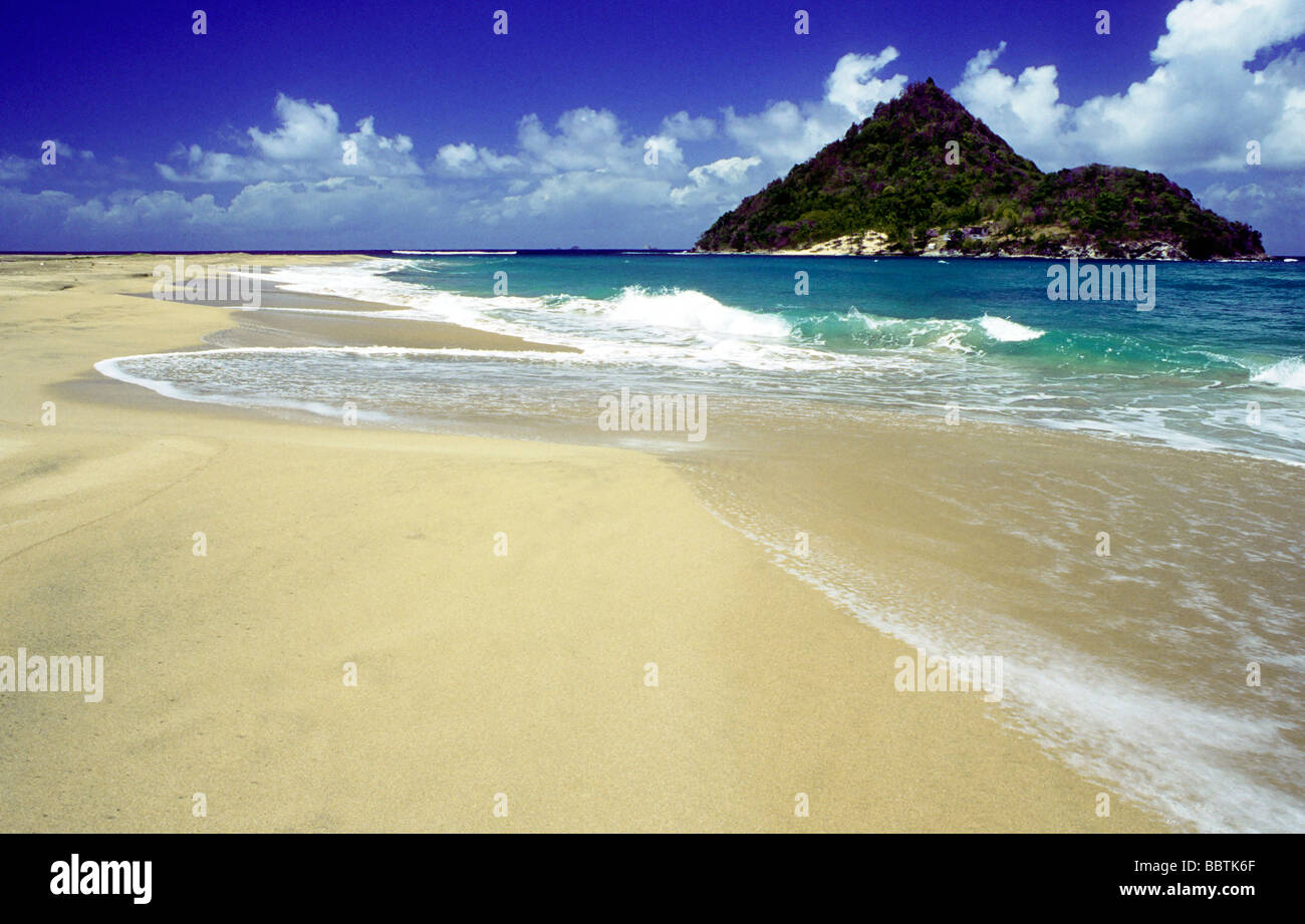 Beach, Grenada island, West Indies, Central America Stock Photo - Alamy